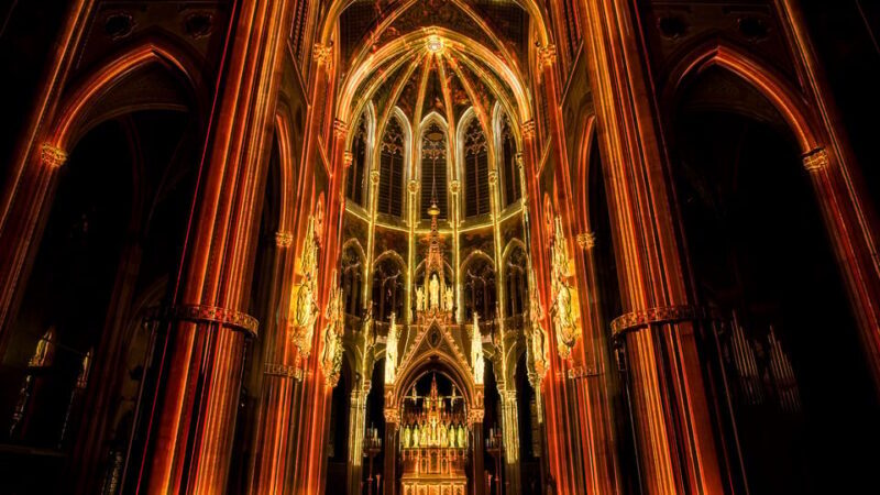Vienna: Light of Creation Votive Church Immersive light show - Key Points