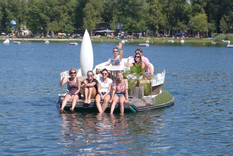 Vienna: Private Floating Island E-Boat Rental on Danube - The Sum Up
