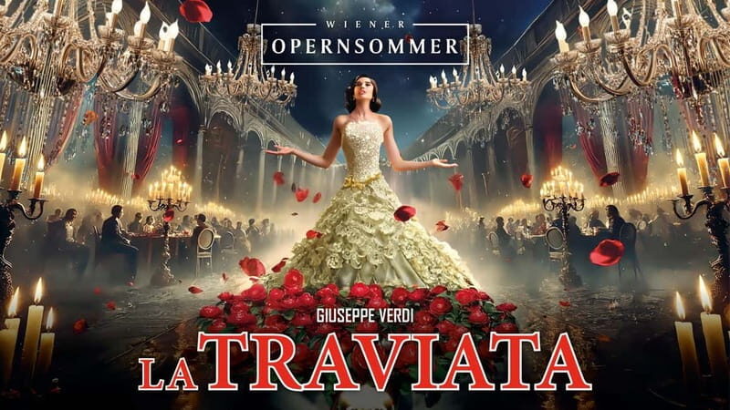 Vienna: unique open-air opera "La Traviata" - with seating - The Stage and Scenic Design