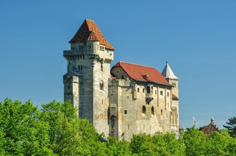Vienna: Vienna Woods Tour with Underground Lake and Wine - The First Stop: Lichtenstein Castle
