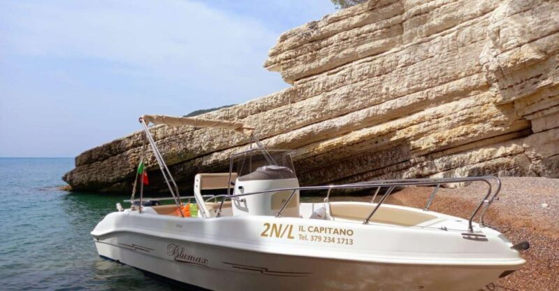 Vieste: 4 hour boat rental - Key Points