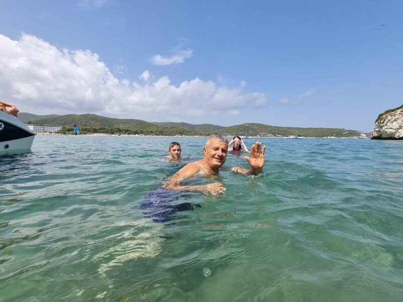 Vieste: South coast boat excursion with swim stop - Exploring the South Coast of Vieste: A Boat Excursion with a Swim Stop