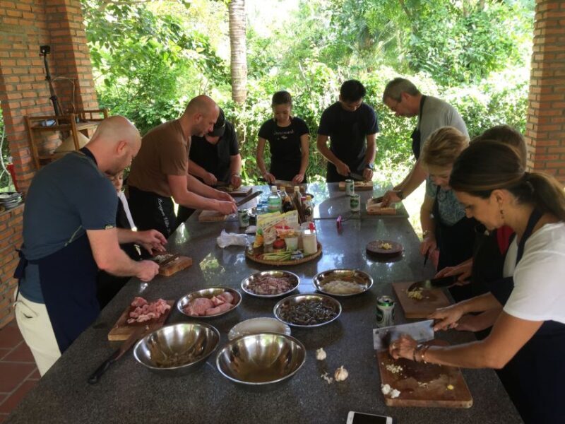 Viet Garden Cooking Class (Countryside and Market tour) - Key Points