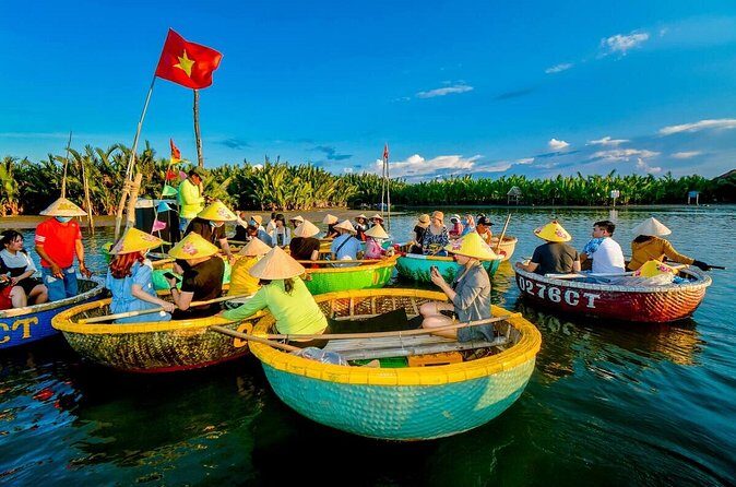 Vietnam Cam Thanh Coconut Basket Boat in Hoi An - The Sum Up