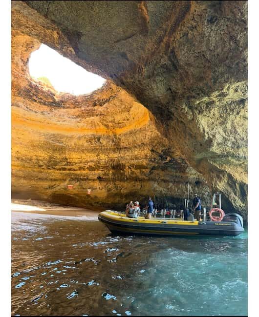 Vilamoura: Private Boat Tour Benagil Cave and Marinha Beach - A Closer Look at the Tour Experience