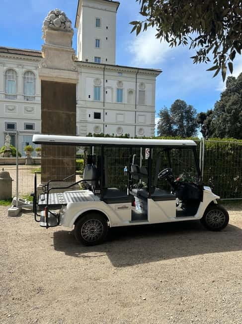 Villa Borghese: golf cart tour with hotel pickup - Breaking Down the Experience