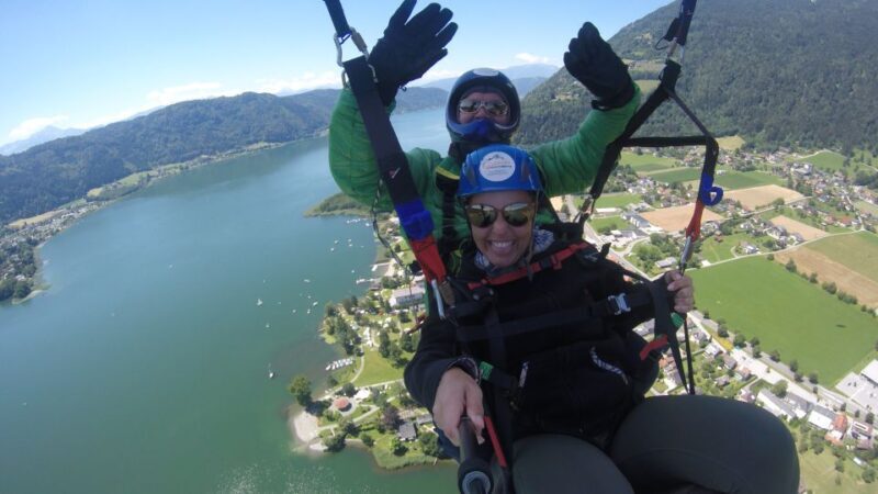 Villach/Ossiachersee: Paragliding "Action" Tandemflug - The Experience: A Nice Balance of Adventure and Comfort