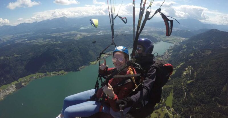 Villach/Ossiachersee: Paragliding "Panorama" Tandemflug - Key Points