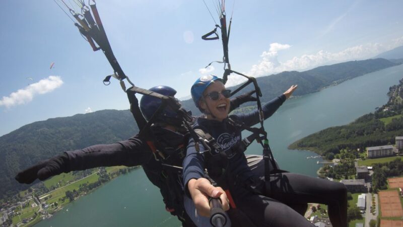 Villach/Ossiachersee: Paragliding "Panorama" Tandemflug - An In-Depth Look at the Paragliding Experience