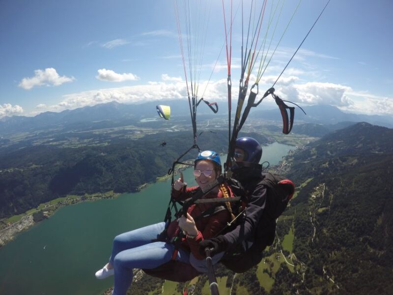 Villach/Ossiachersee: Paragliding "Panorama" Tandemflug - Detailed Itinerary