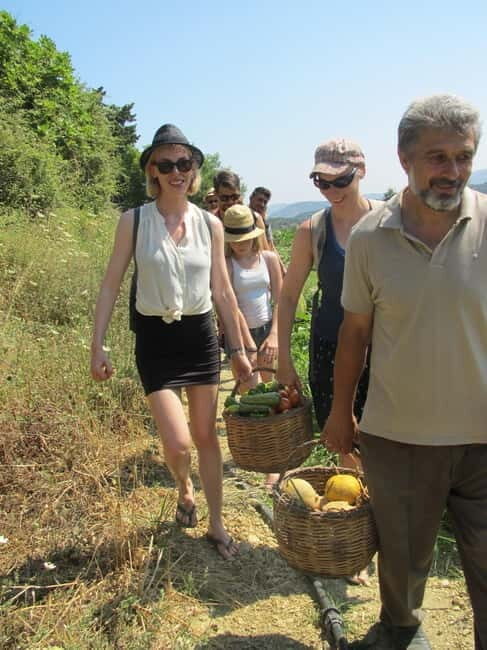 Village life & Cretan cookery lesson - Key Points