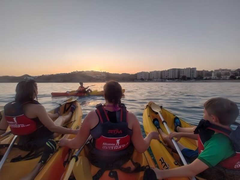 Villajoyosa: Moonlight kayaking and dinner under the stars - What’s Included & Practicalities