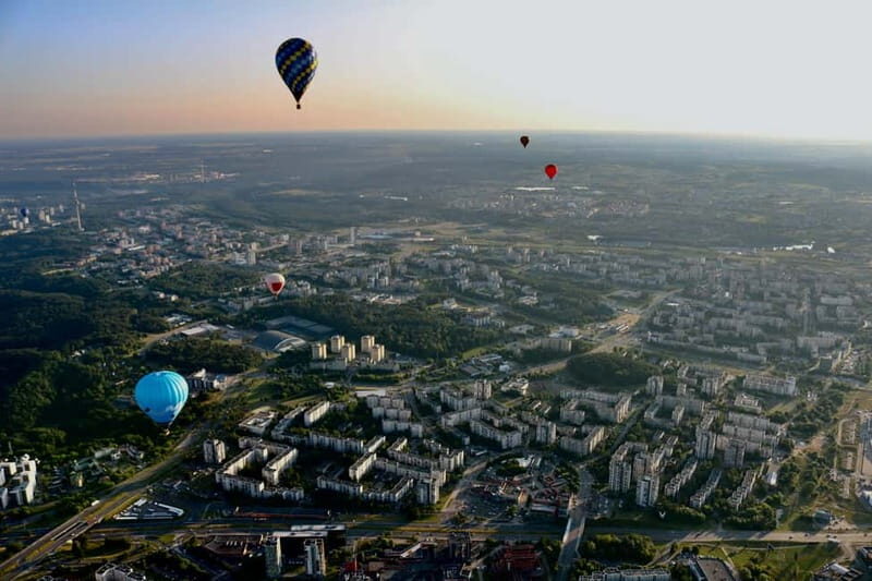Vilnius: Hot Air Balloon Flight over Vilnius or Trakai - Soaring Over Vilnius: The Urban Perspective