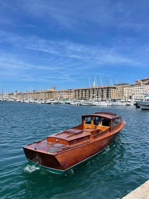 Vintage boat tour of Marseille - small groups (5h) - FAQ