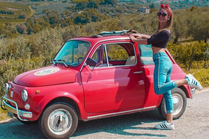 Vintage Fiat 500: 2-Hour Florence Tour with Guide - Transportation & Group Size