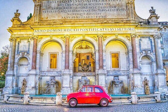 Vintage Fiat 500 Tour with Local , Wine and Snack - Key Points