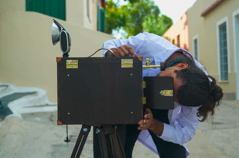 Vintage photoshooting with a box camera - The Value of the Experience