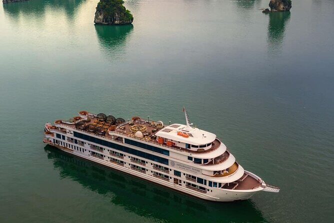 VIP 5 Star Ambassador Cruise Day Trip to HaLong Bay from Hanoi - Key Points