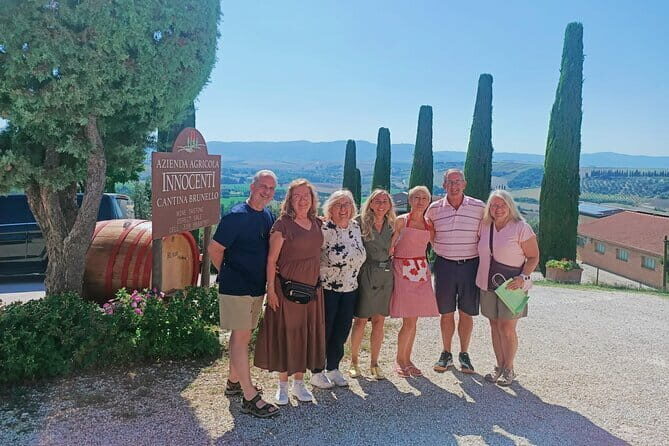 VIP Brunello Montalcino, Montepulciano & Val d'Orcia with Lunch - The Itinerary in Detail