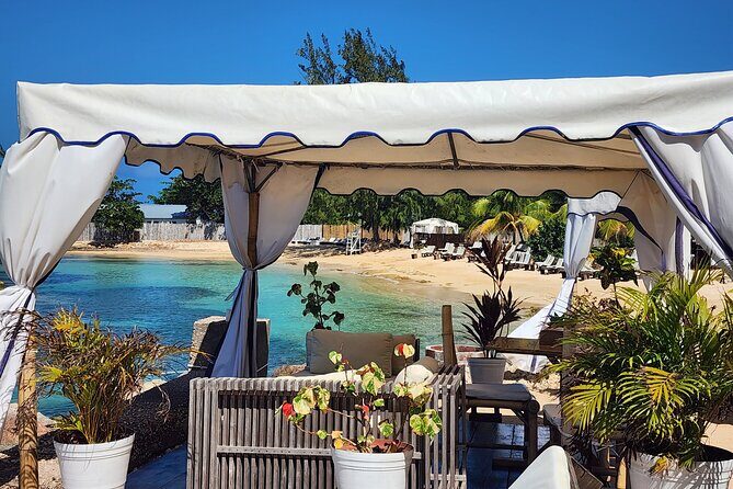 VIP Oceanfront Cabana at Bamboo Beach Club in Ocho Rios - The Experience in Detail