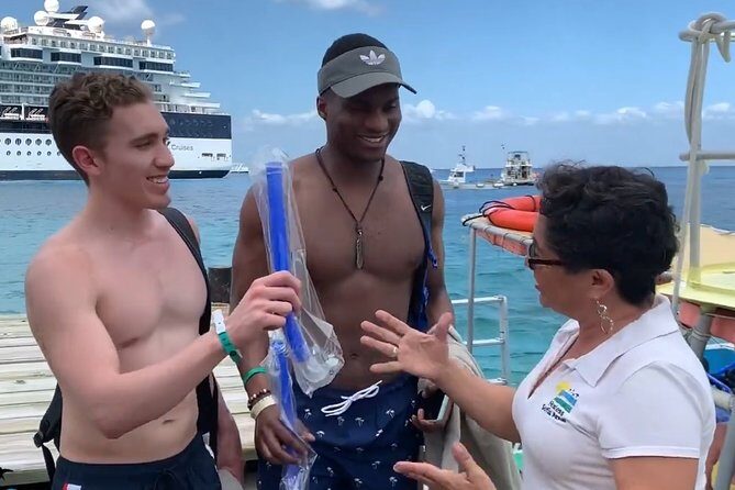VIP Private Glass Bottom Boat and Snorkeling, 3 Reefs in Cozumel - Key Points