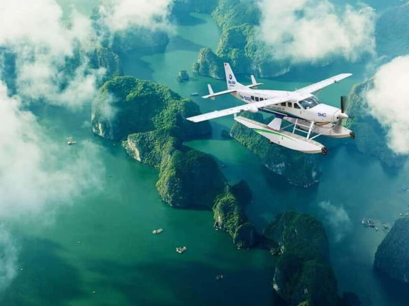 VIP TOUR - Seaplane 25-minutes + Halong Bay Cruise 1 Day - Key Points