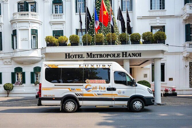 VIP VAN : Hanoi to cat ba or Return by Luxury van - Key Points