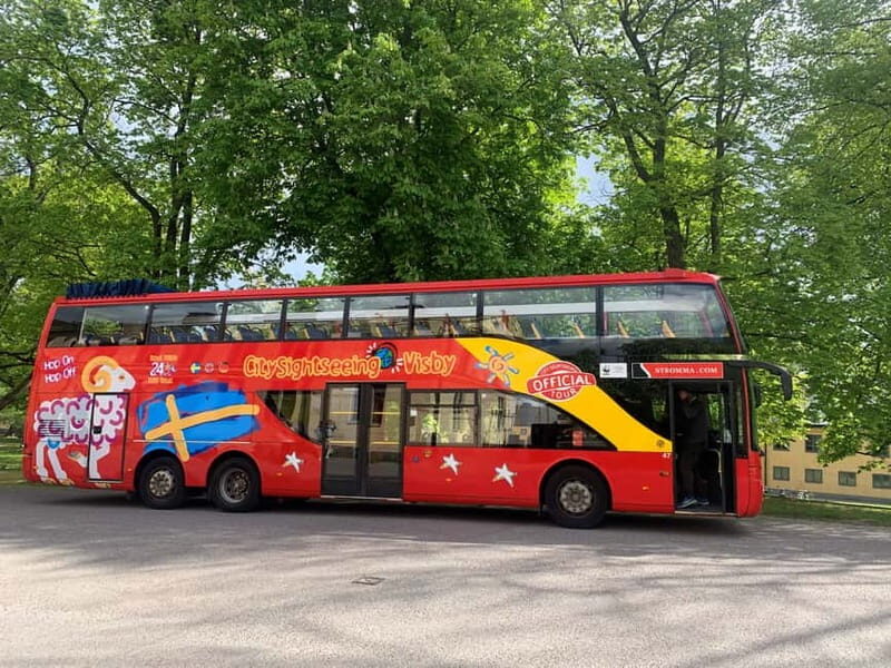 Visby: Hop-On Hop-Off 1 day Bus Tour - Key Points