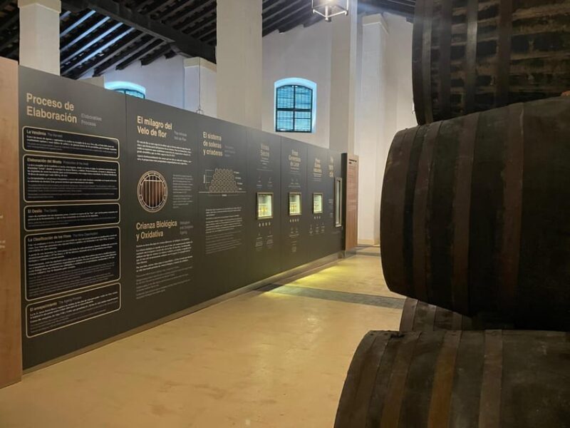 Visit a century-old winery in the centre of jerez - Walkthrough of the Tour Itinerary