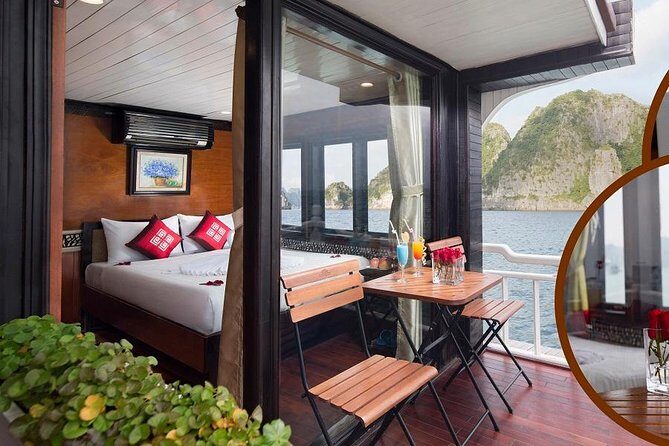 Visit Halong Bay & Bai Tu Long Bay Over Night on 3 Star Cruise, All included - The Experience You Get for the Price