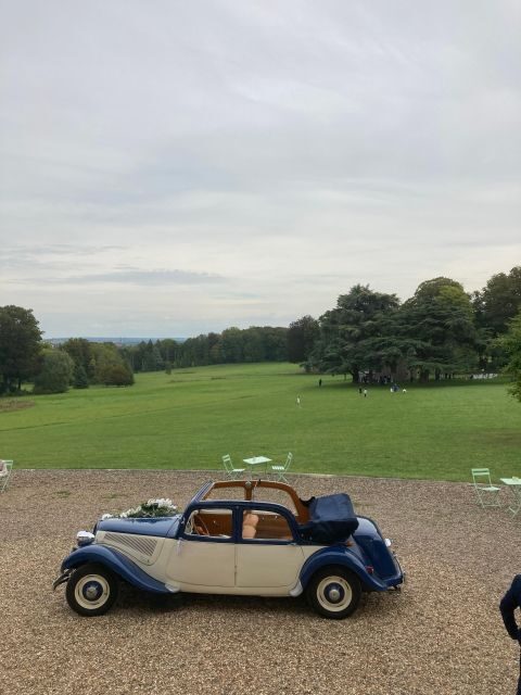 Visit in classic car Paris Chantilly Versailles Auvers - Exploring the Charm of a Vintage Car Tour