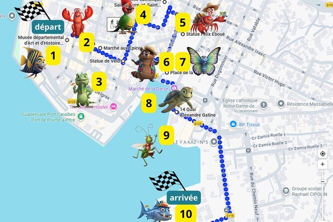 Visit Pointe-à-Pitre with a fun and fun track game! - An Innovative Way to Discover Pointe-à-Pitre