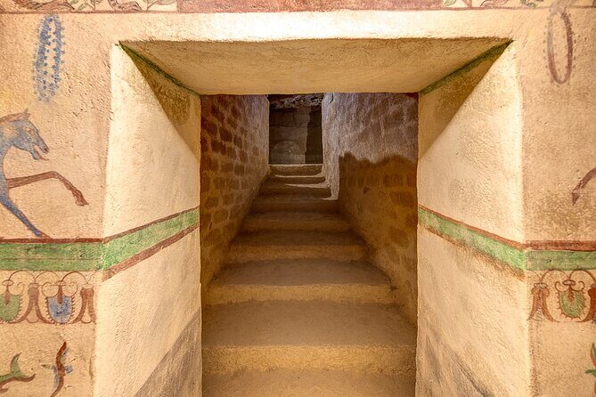 Visit the Etruscan underground Heritage Site of Tarquinia - The Ups and Downs: Balancing the Experience