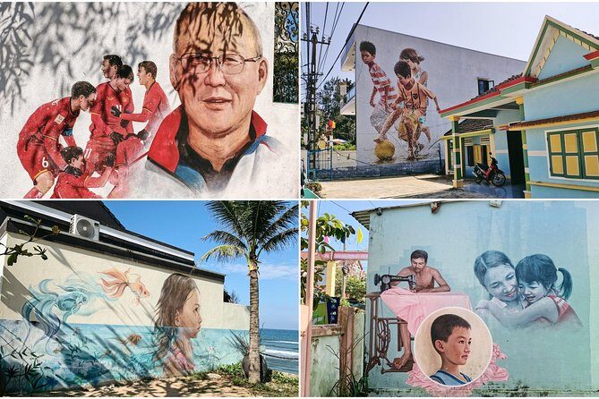 Visiting Tam Thanh mural village - Mother Thu monument - The Value of This Tour