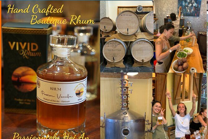 Vivid Distillery Tour Boutique Rhum & Cocktail Class Hoi An - Key Points