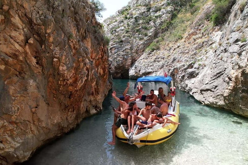 Vlore: Grama Bay & Karaburun Caves 8-Hour Speedboat Tour - Key Points