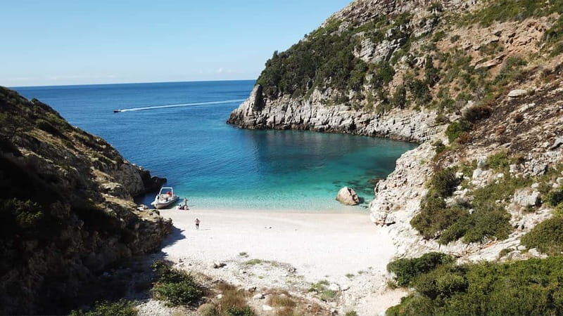 Vlore: Haxhi Ali Cave and Dafina Cave Speedboat Tour - Key Points