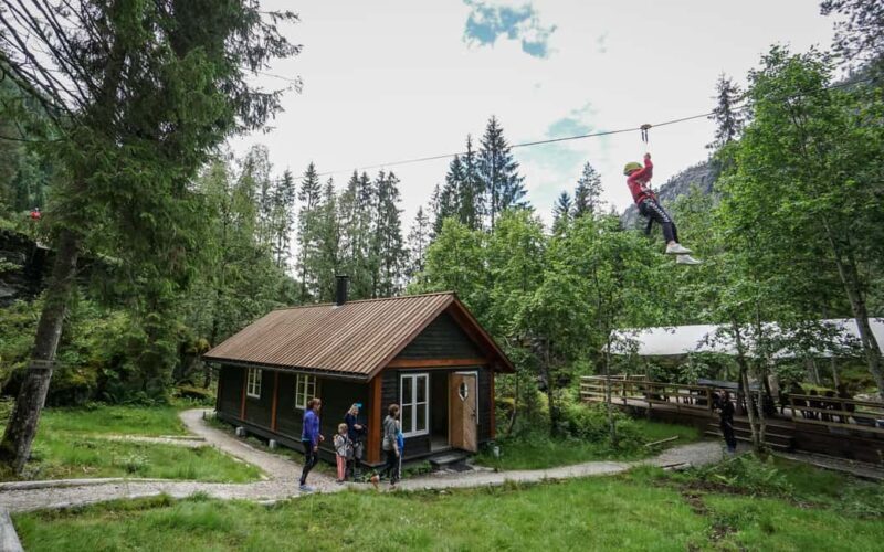 Voss High Rope Course: Mini & Micro Course - An Adventure in Norway for All Ages