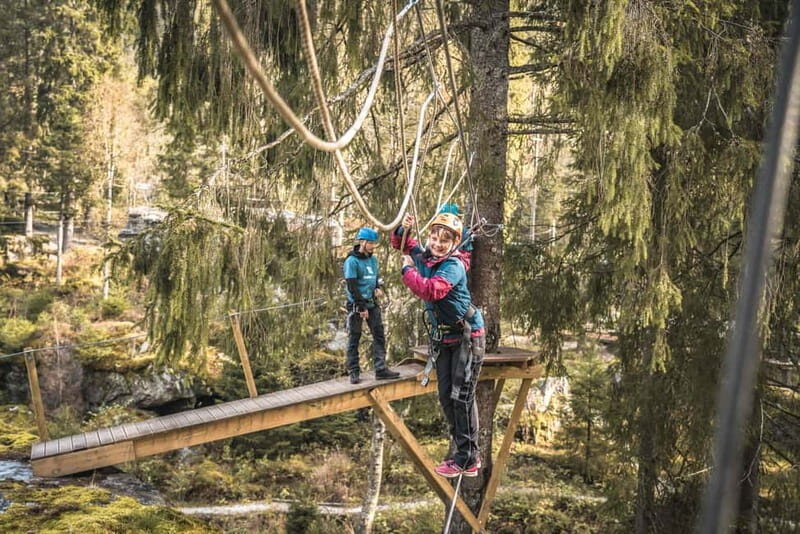 Voss High Rope & Zipline Park - Key Points