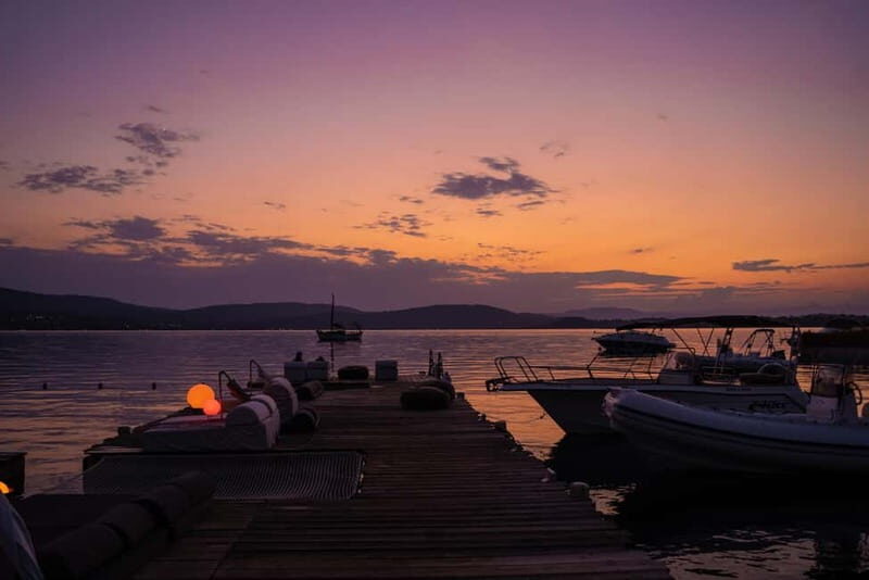 Vourvourou: Sunset Cruise to Diaporos Island & Blue Lagoon - Key Points