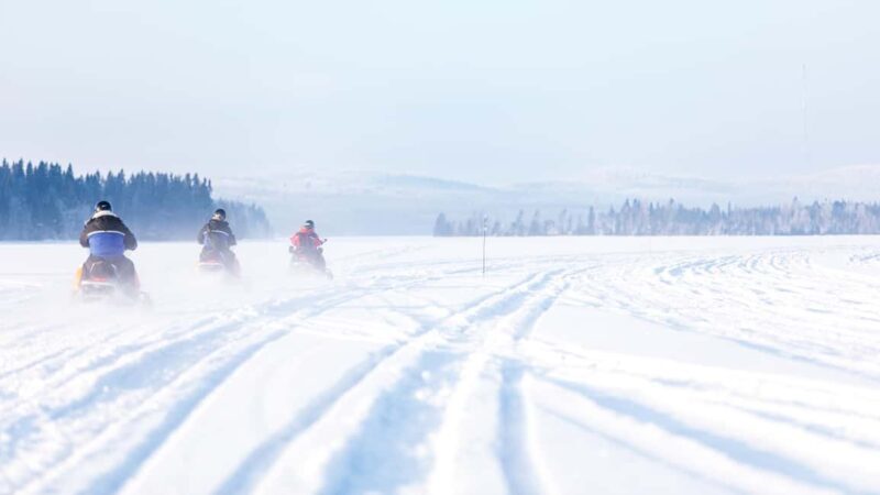 Vuokatti: Snowmobile Safari with Lunch at Haapala BnB - The Midpoint: Warmth and Good Food at Haapala BnB