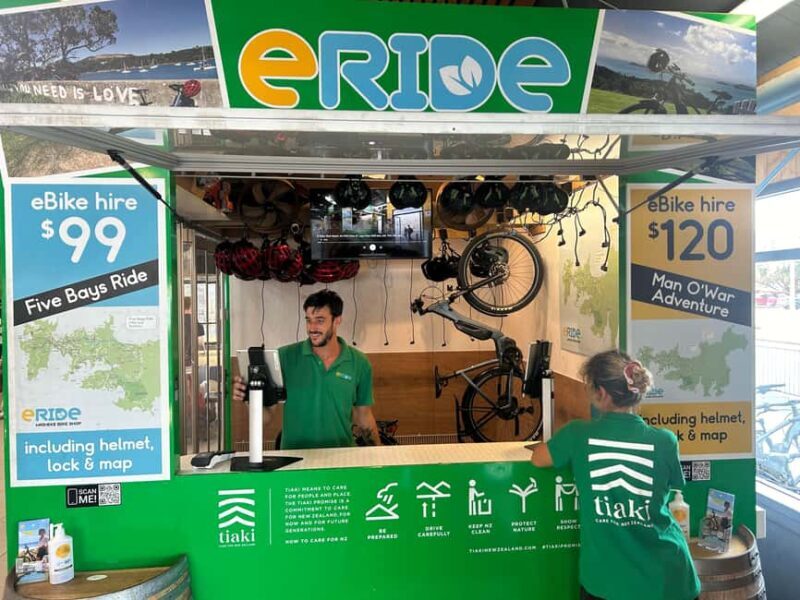 Waiheke Island: Electric Bike Rental - Key Points