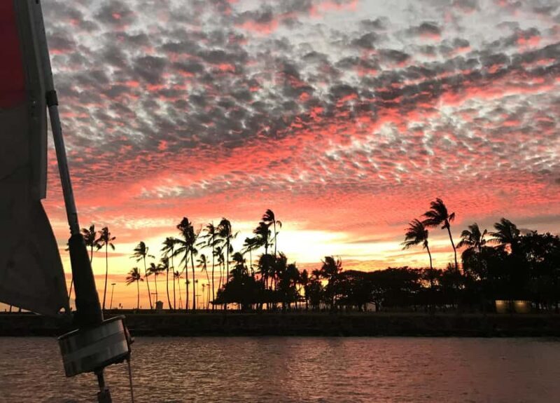 Waikiki Beach Sunset Sail and Swim on a Sailing Catamaran - An Honest Look at the Experience