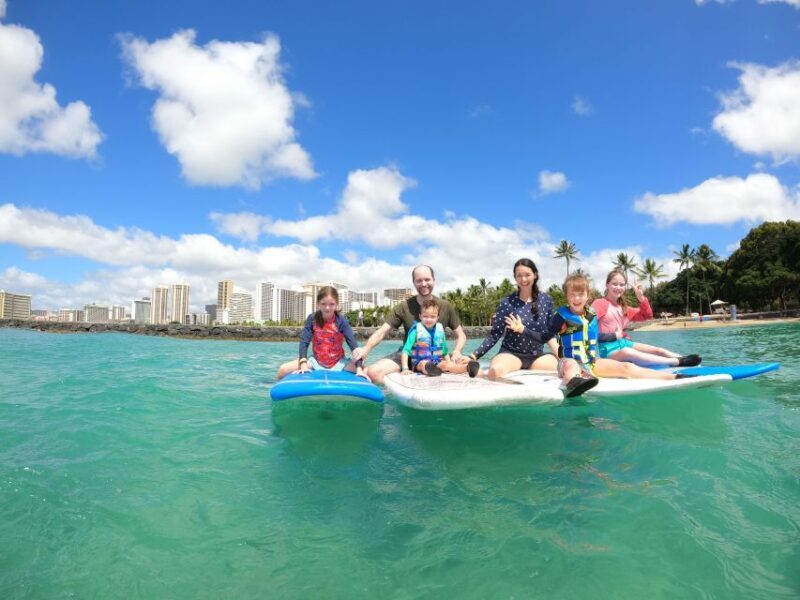 Waikiki: Family, Private, and Group Surfing Lessons - The Experience at a Glance: What You Can Expect
