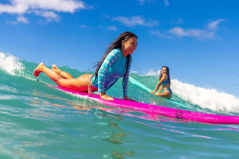 Waikiki: Surf Lesson & Bonus Beach Setup (Chairs & Umbrella) - FAQs