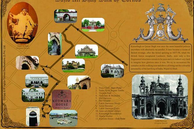 Wajid Ali Shah Walk through Kaiserbagh - Exploring the Kaiserbagh Complex