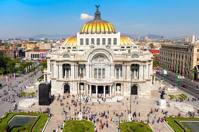 Walking Mexico City Tour with Anthropology Museum - Transportation, Duration, and Group Size
