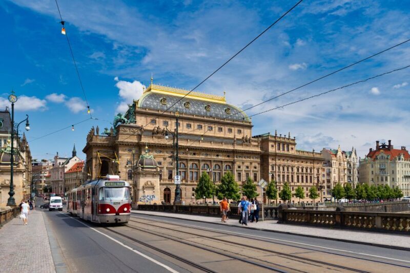Walking tour of Prague in French : Nové Msto - Key Points