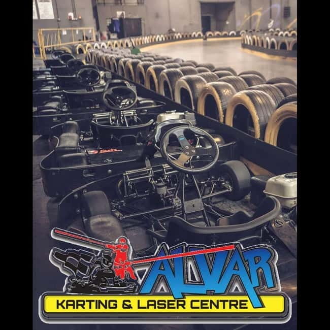 Walsall: 4 x 10 min karting sessions free 15 min laser - Key Points