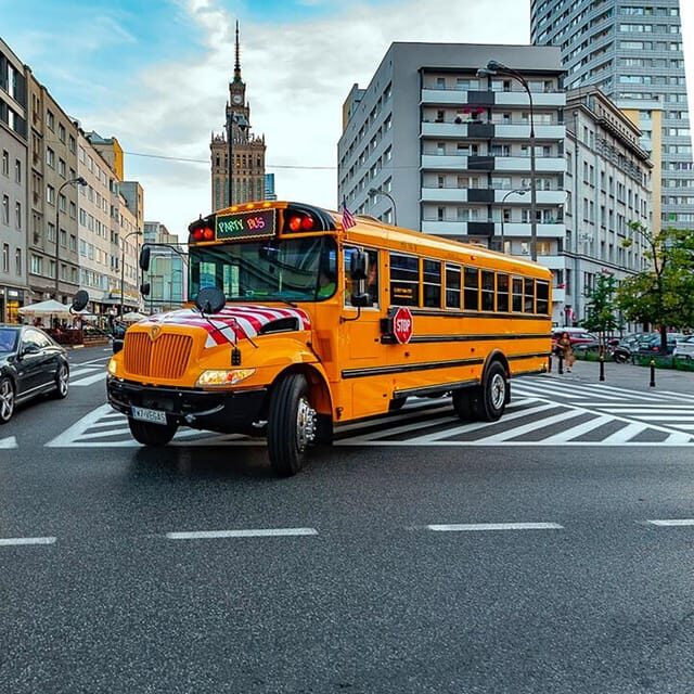 Warsaw: 1 Hour Private School Party Bus Experience - Key Points